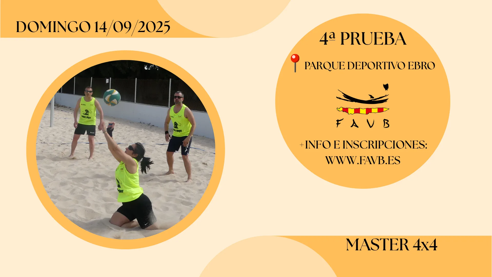 4ª PRUEBA 4X4 MASTER MIXTO VOLEY PLAYA - Federación Aragonesa de ...